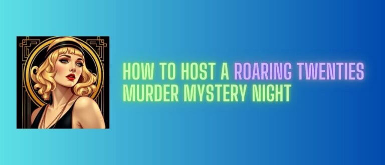 How to Host a Roaring Twenties Murder Mystery Night