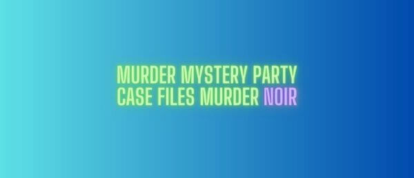 Murder Mystery Dinner Party Kits